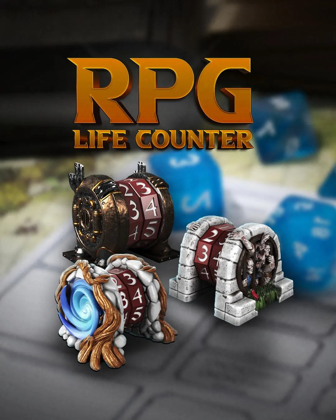 RPG Life Counters – Wolf Den Gaming